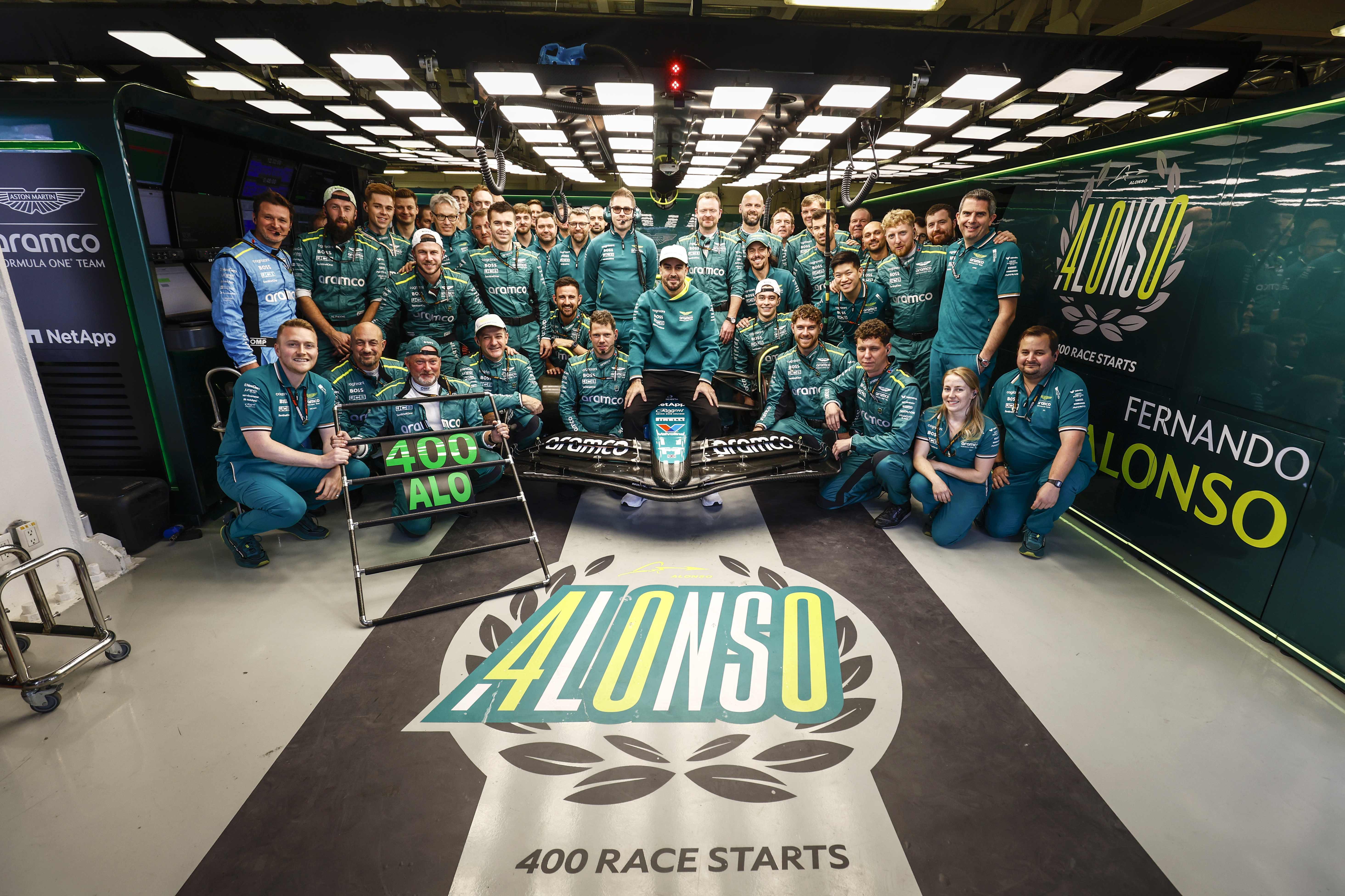 Fernando Alonso vuelve a hacer historia con 400 GP en la Fórmula 1 ...